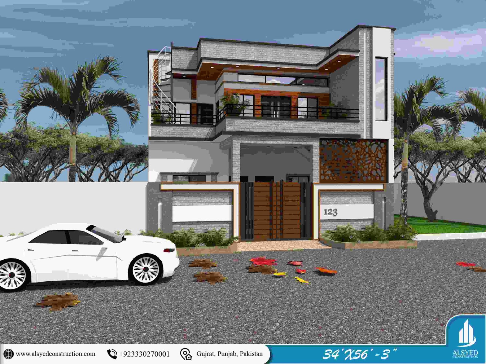 8 Marla House Plan In Pakistan 8 MARLA HOUSE DESIGNS AlSyed
