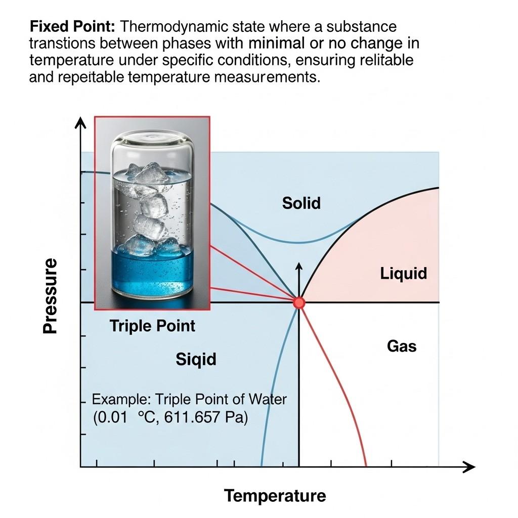 Understanding Fixed Points in the Construction of Temperature Scales